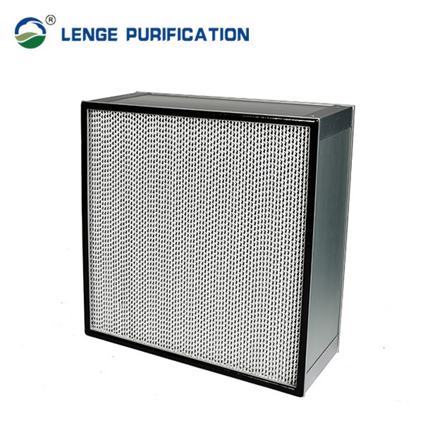 Galvanized Iron F8 Separator Cleanroom F8 Hepa Filter With Aluminum ...