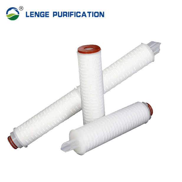 30 Inch PES Ss Pleated Filter Cartridge With 0.22um PES Membrane For ...