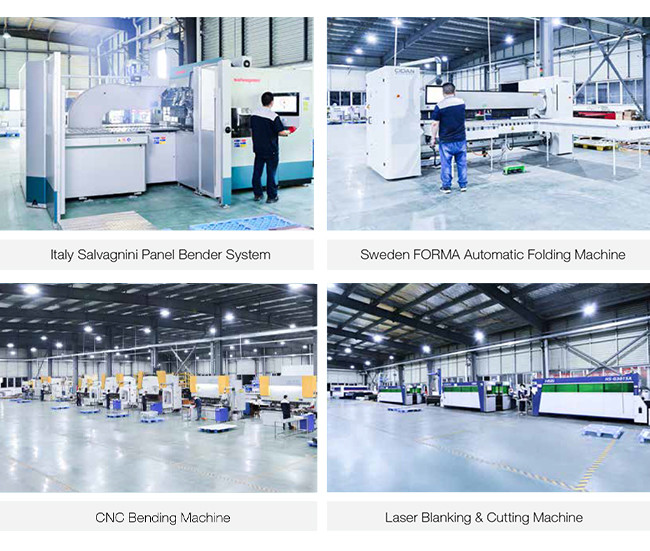 China Wuxi Lenge Purification Equipments Co., Ltd. factory production line